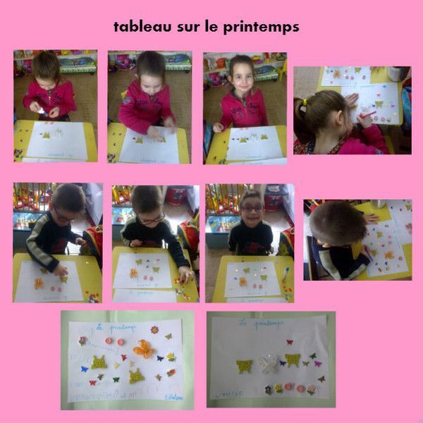 activites sur le printemps